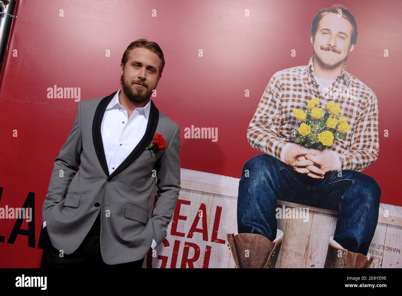 Ryan Gosling attends the 'Lars and the Real Girl' premiere, held at the ...
