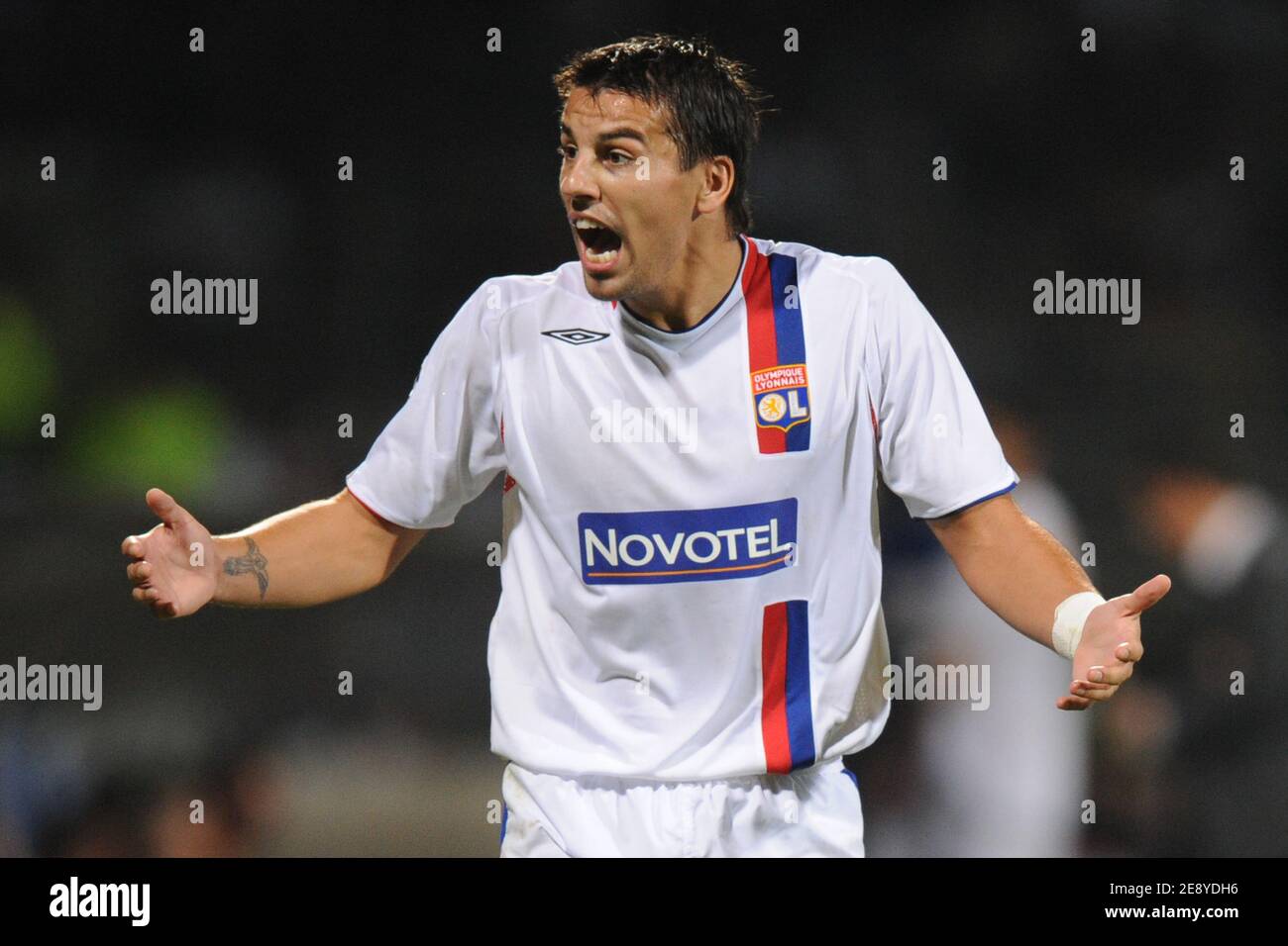 Milan baros olympique de lyon hi-res stock photography and images - Alamy