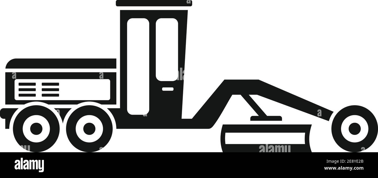 Industrial view bulldozer Stock Vector Images - Alamy