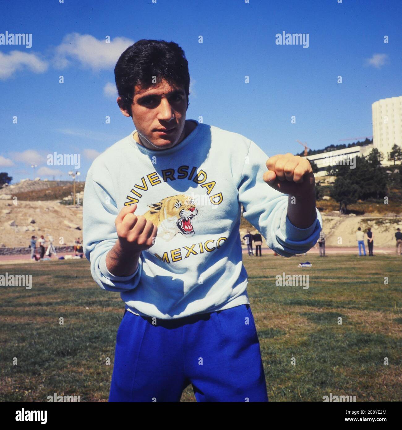 French boxer Menduri; Athletes from the French National Summer Olympic ...