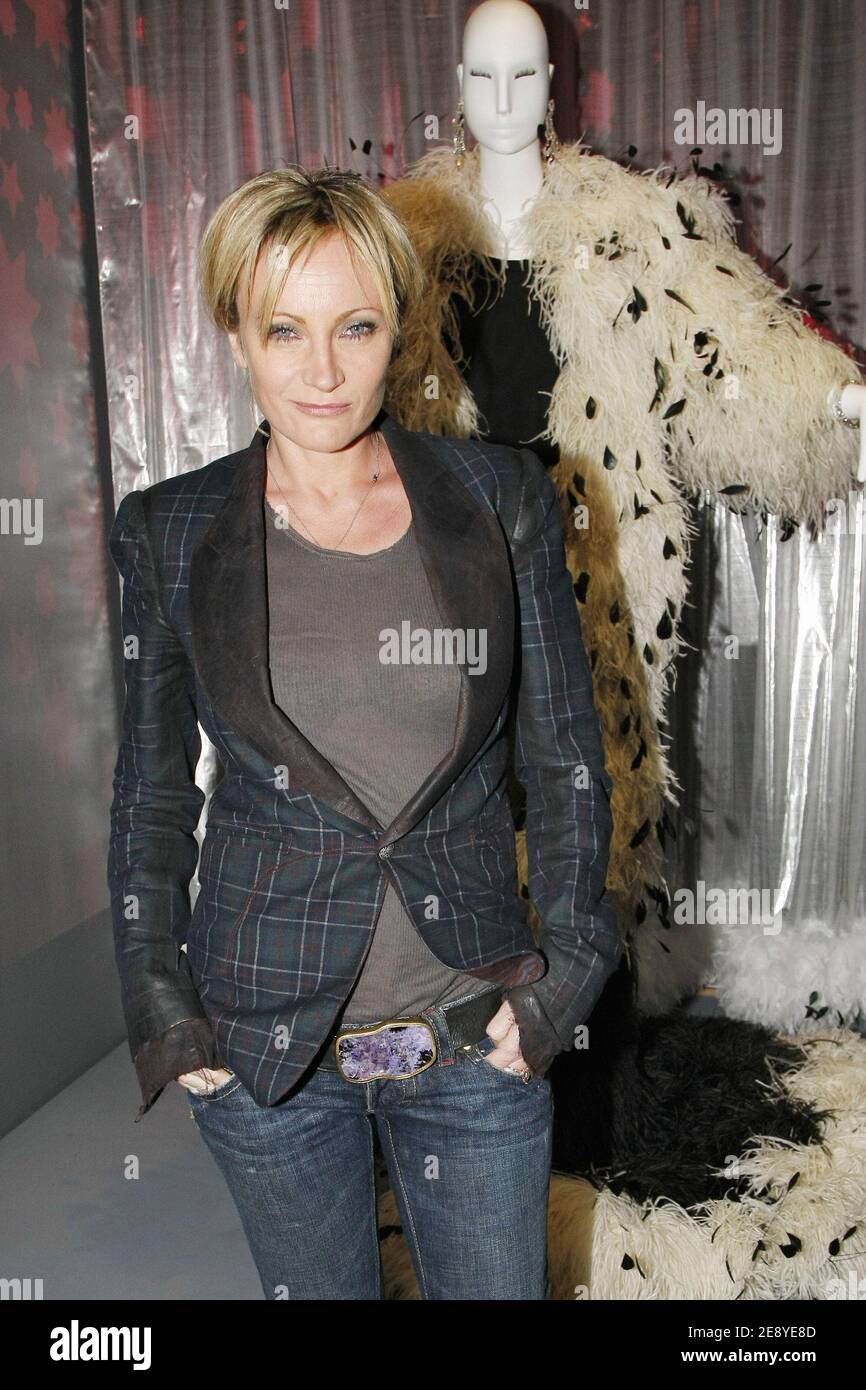 French singer Patricia Kaas attends the opening ceremony of 'Yves Saint ...
