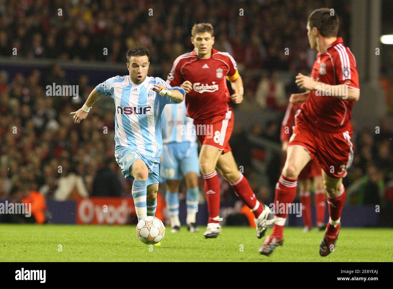 Marseille's Mathieu Valbuena during the UEFA Champions league - Group A ...