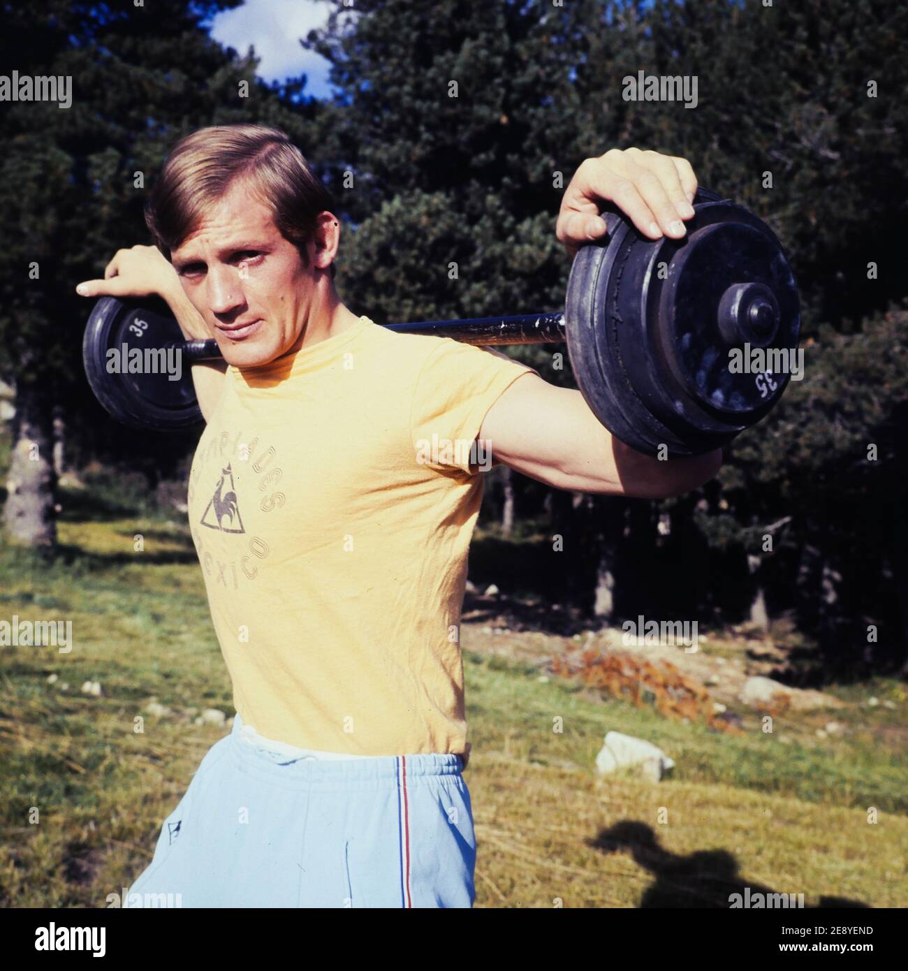 Weightlifting team; Athletes from the French National Summer Olympic ...