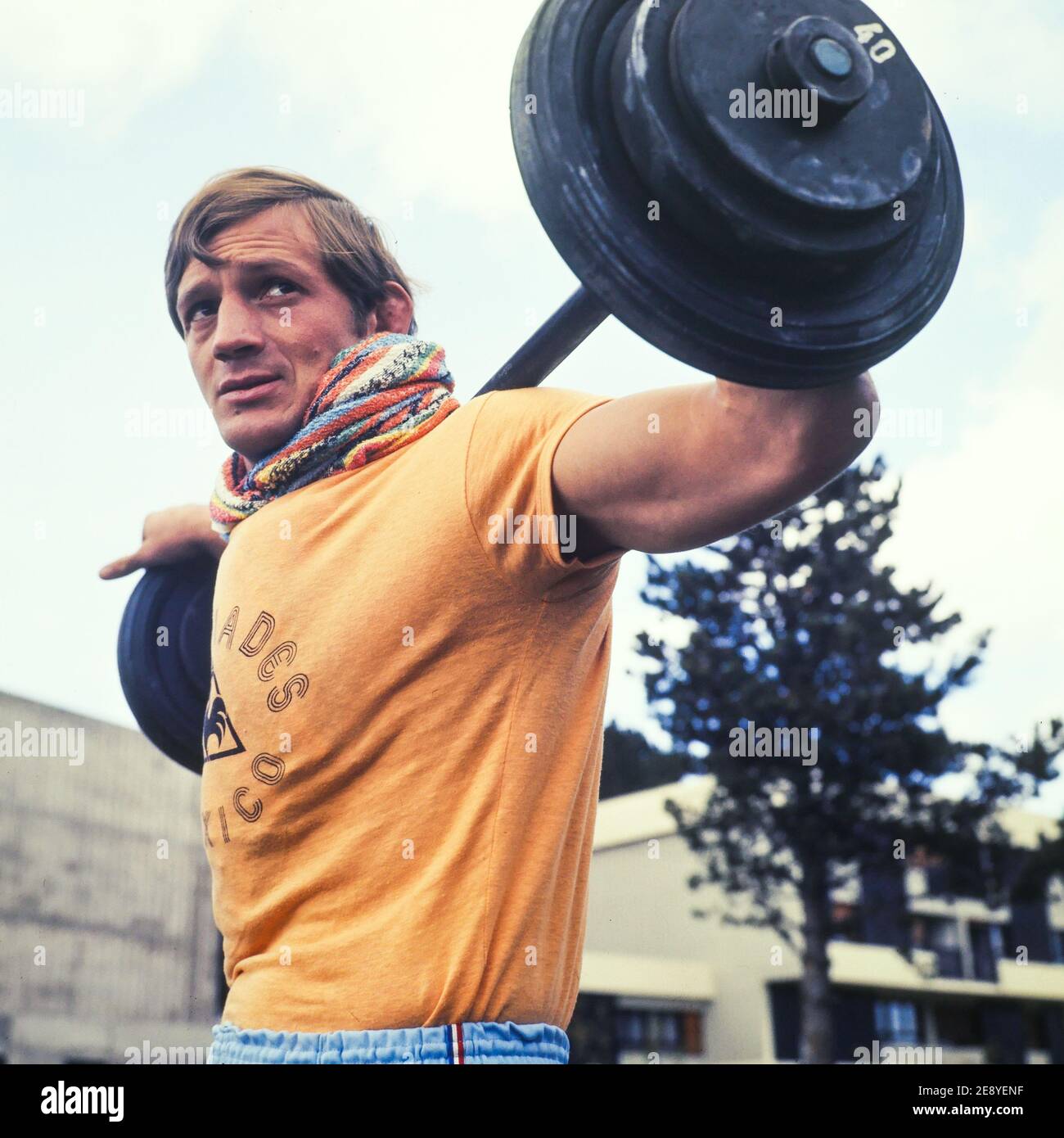 Weightlifting team; Athletes from the French National Summer Olympic ...