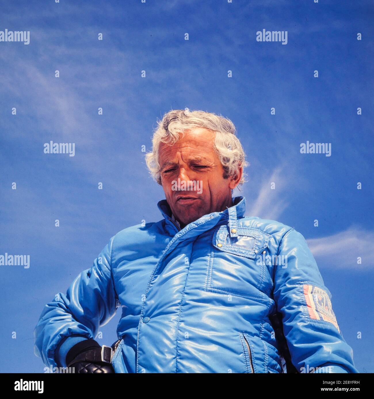 Dr Joubert, French National ski team physician, L'Alpe d'Huez, France ...