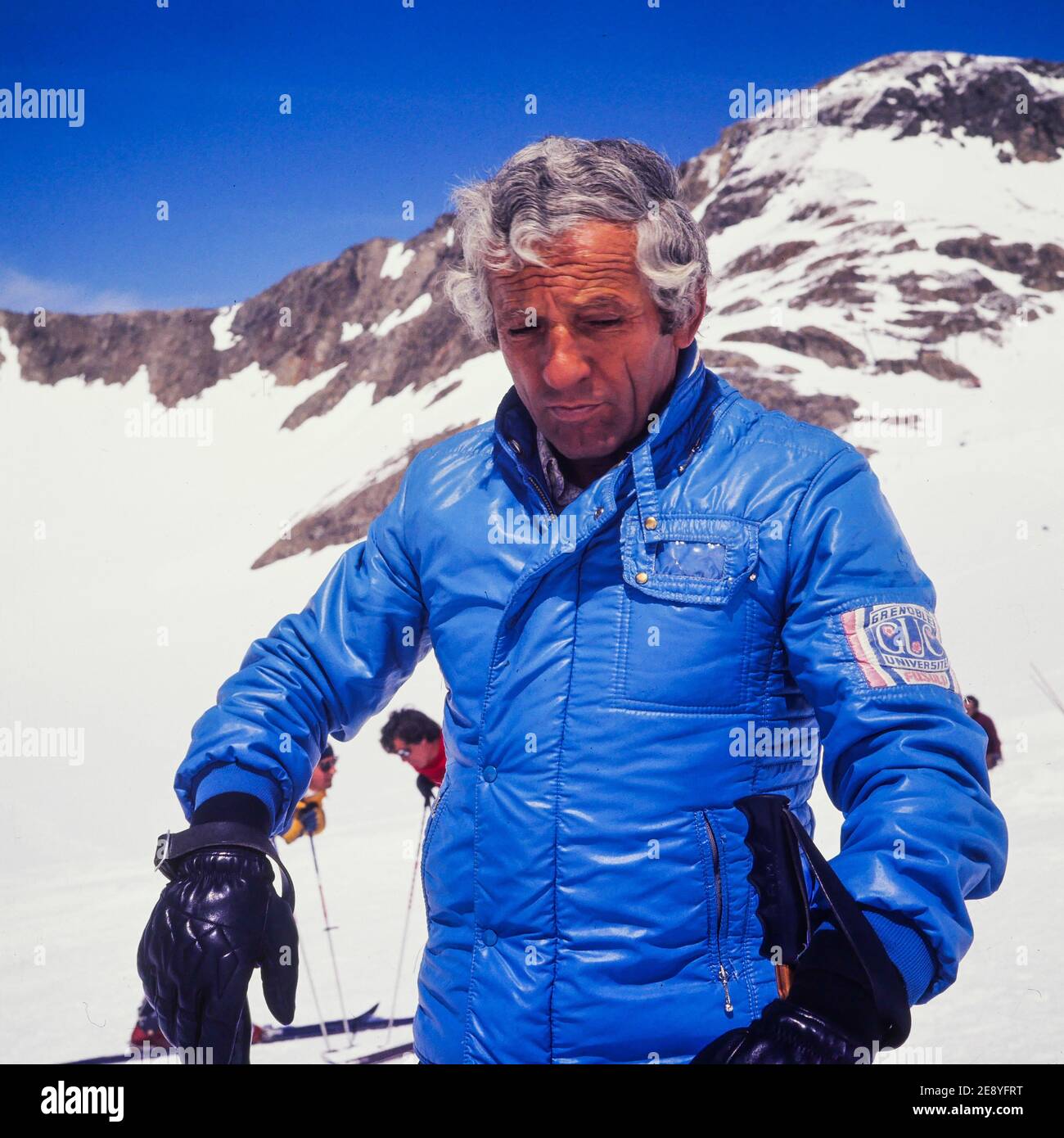 Dr Joubert, French National ski team physician, L'Alpe d'Huez, France ...