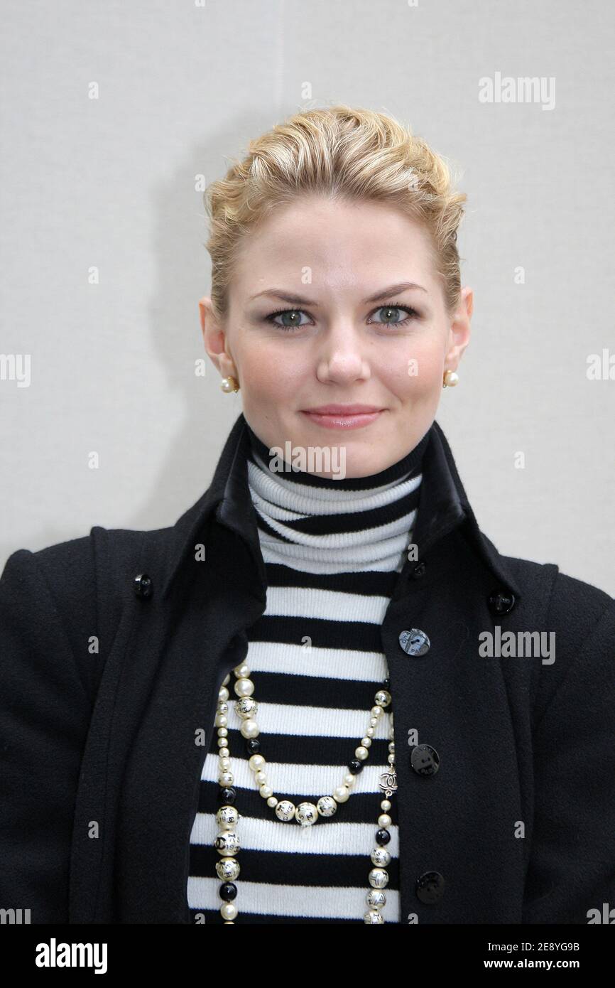 Jennifer Morrison attends the Chanel Spring-Summer 2008 Ready-to-Wear ...