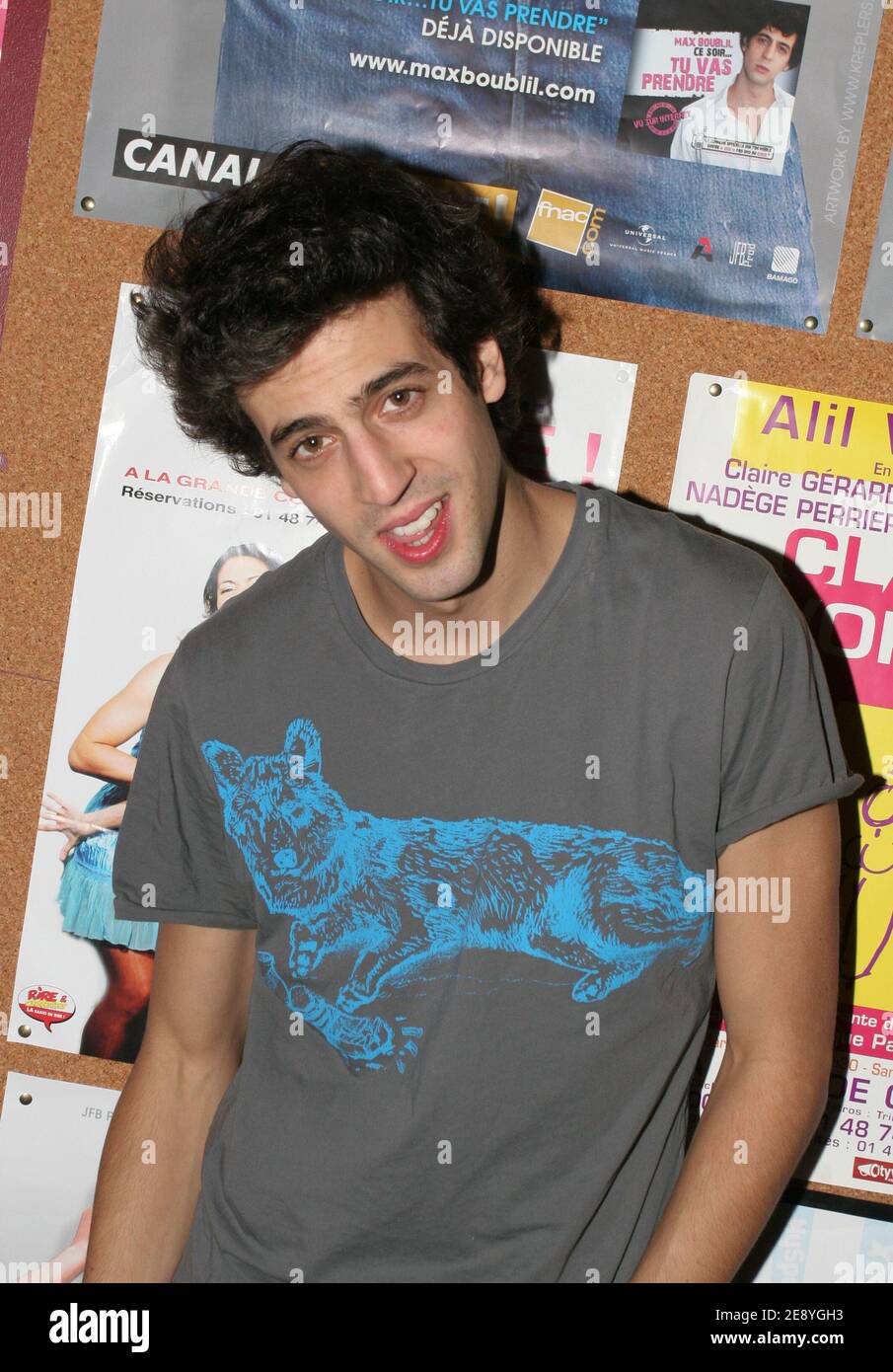EXCLUSIVE - French humorist Max Boublil poses for our photographer ...