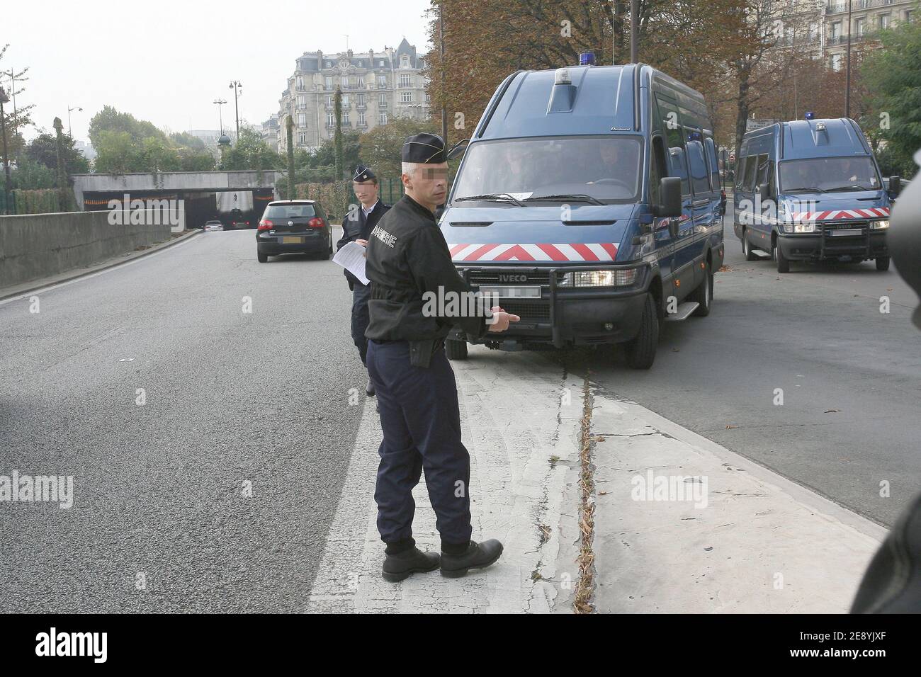 Inquest of princess Diana at the Pont de l'Alma tunnel in Paris, France ...