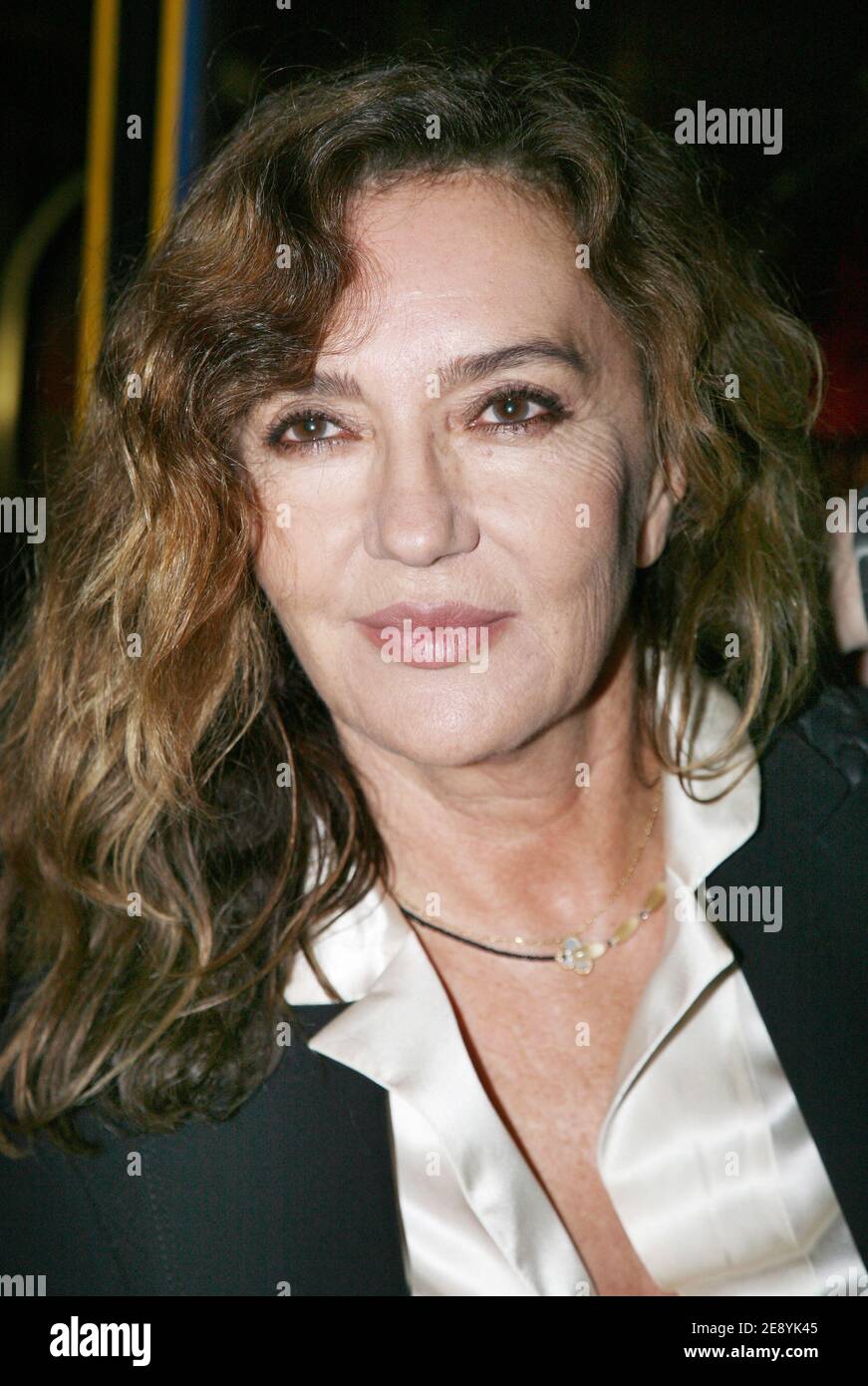 Actress Caroline Cellier arrives at the play opening of 'Fugueuses ...