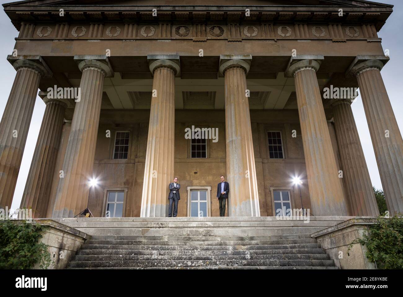 Mark Baring (right), son of Lord Ashburton and Michael Chance, Artistic ...