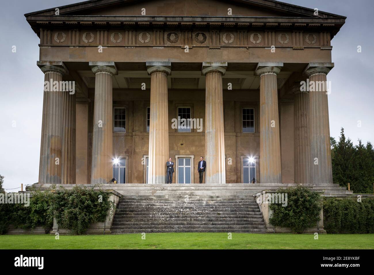 Mark Baring (right), son of Lord Ashburton and Michael Chance, Artistic ...