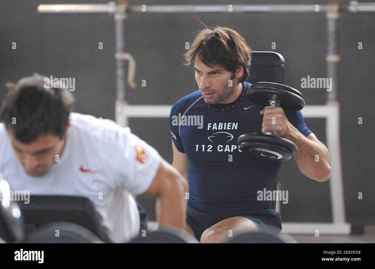 France's rugby union national team winger Christophe Dominici takes ...