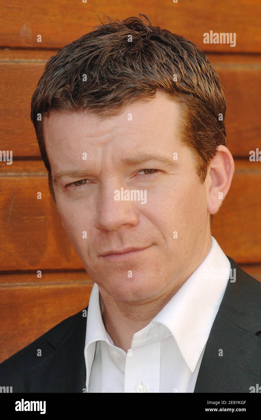 British actor and musician Max Beesley poses during the 23rd MIPCOM ...