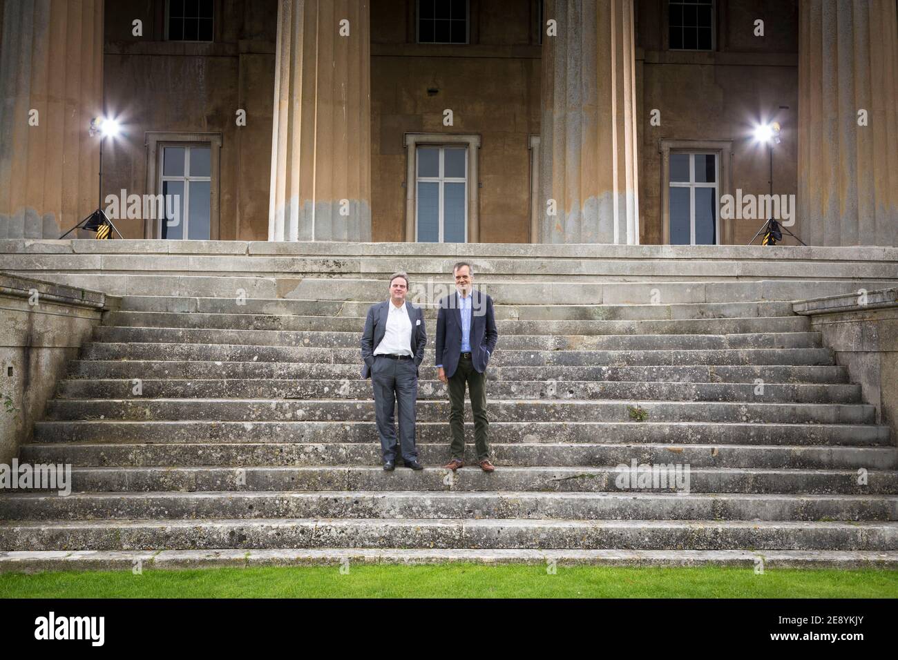 Mark Baring (right), son of Lord Ashburton and Michael Chance, Artistic ...