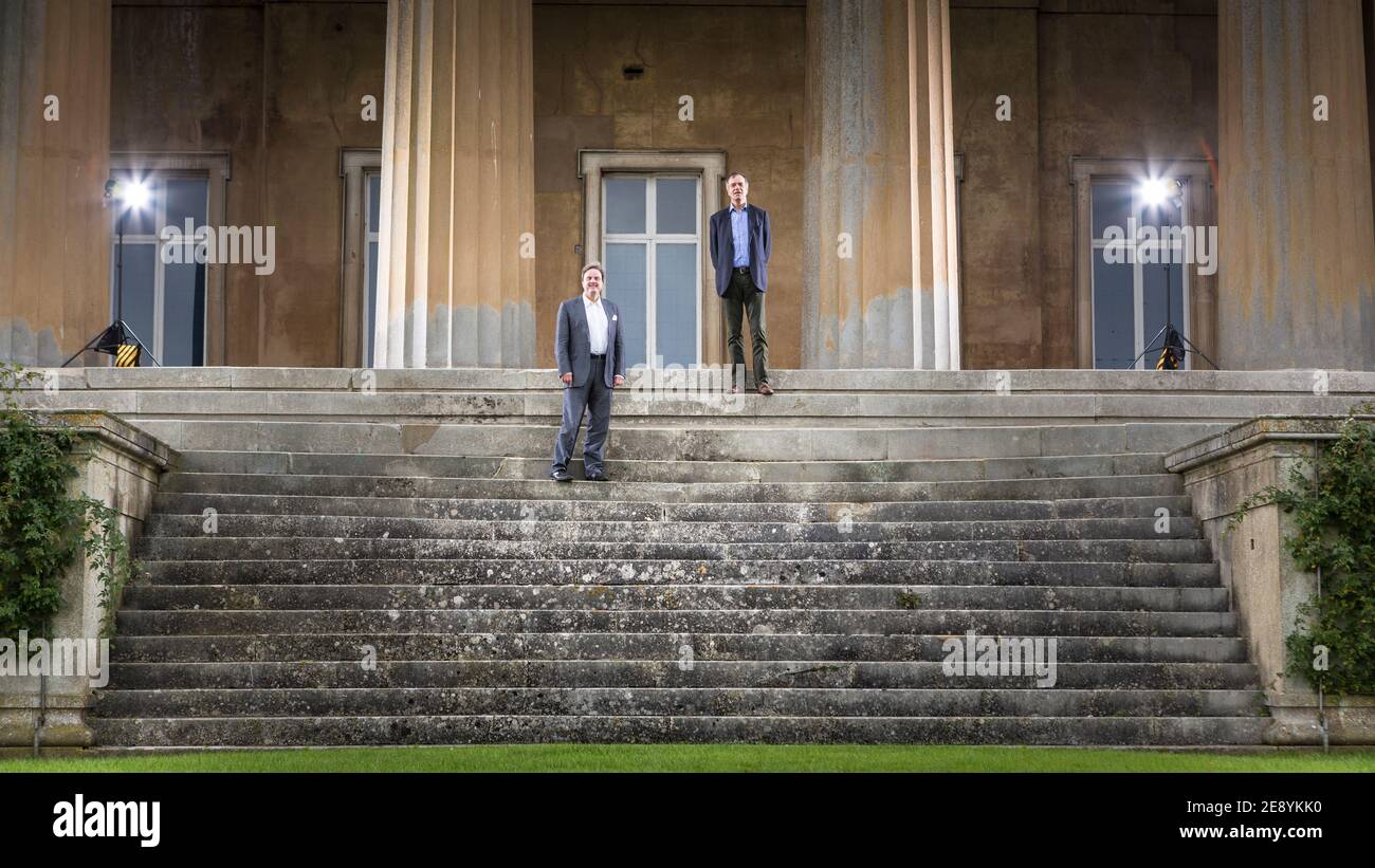 Mark Baring (right), son of Lord Ashburton and Michael Chance, Artistic ...