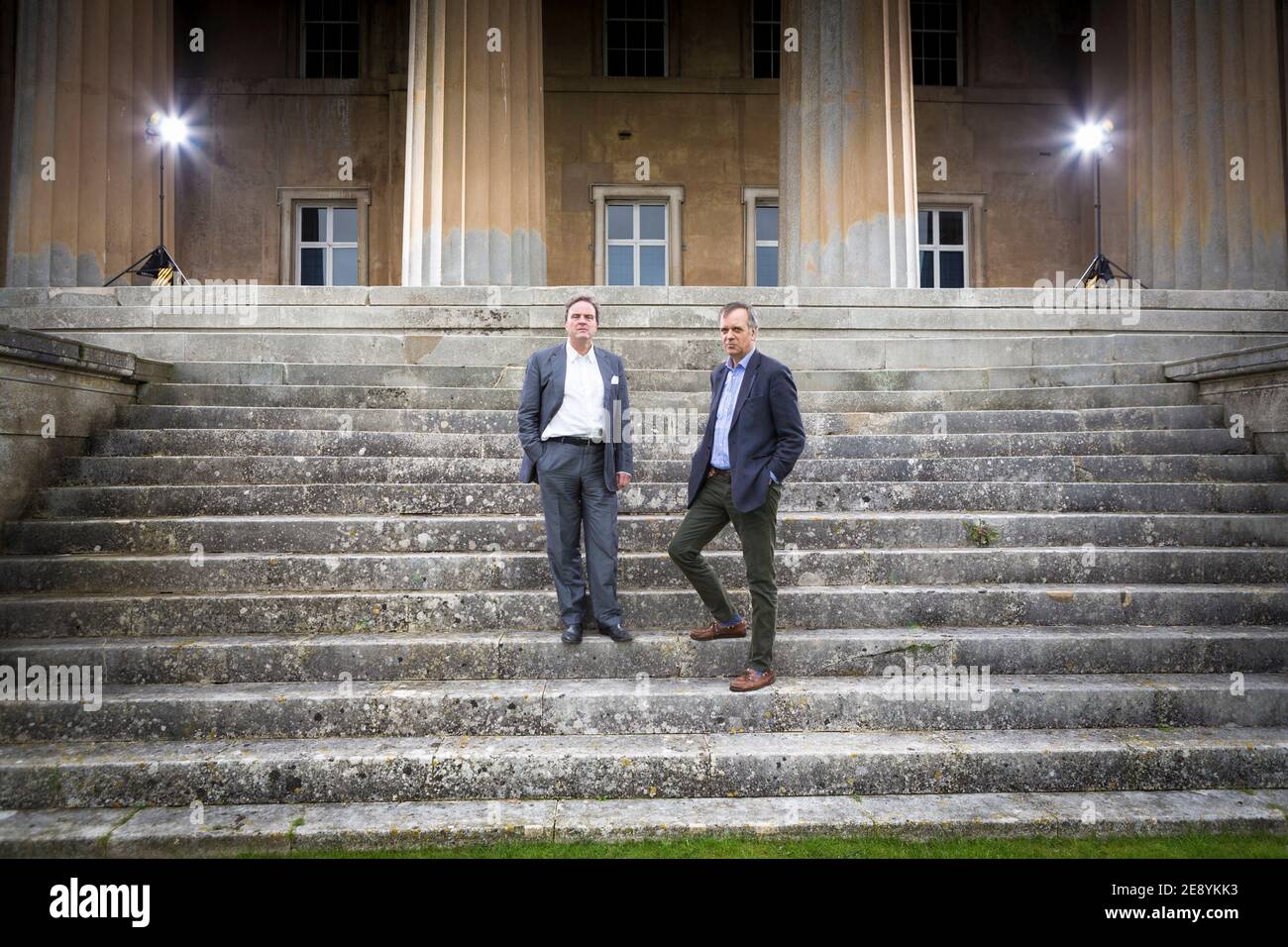 Mark Baring (right), son of Lord Ashburton and Michael Chance, Artistic ...