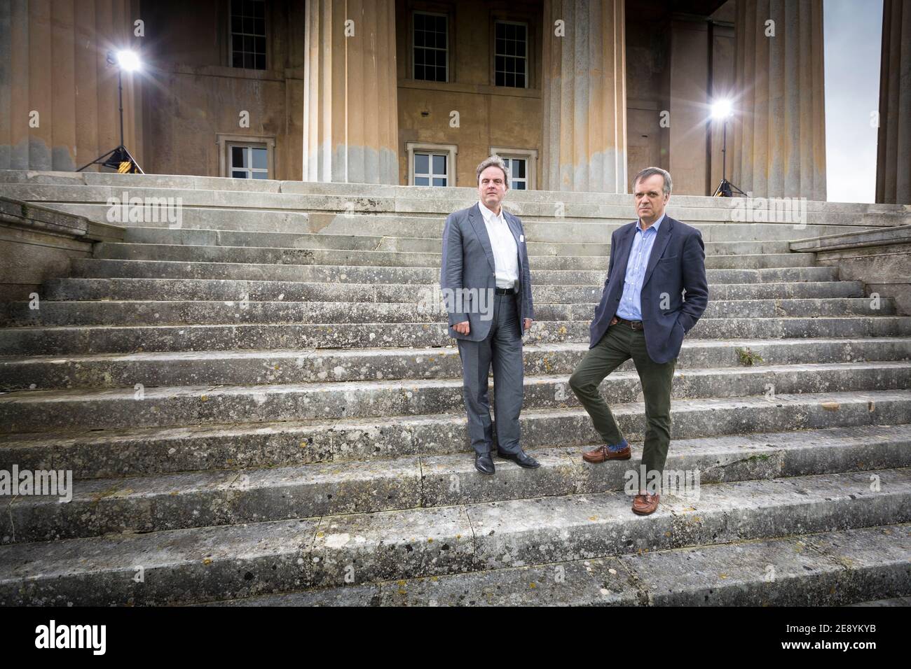 Mark Baring (right), son of Lord Ashburton and Michael Chance, Artistic ...