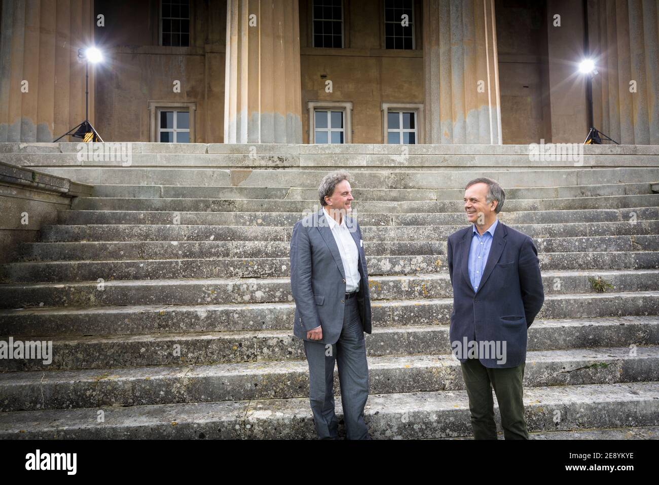 Mark Baring (right), son of Lord Ashburton and Michael Chance, Artistic ...