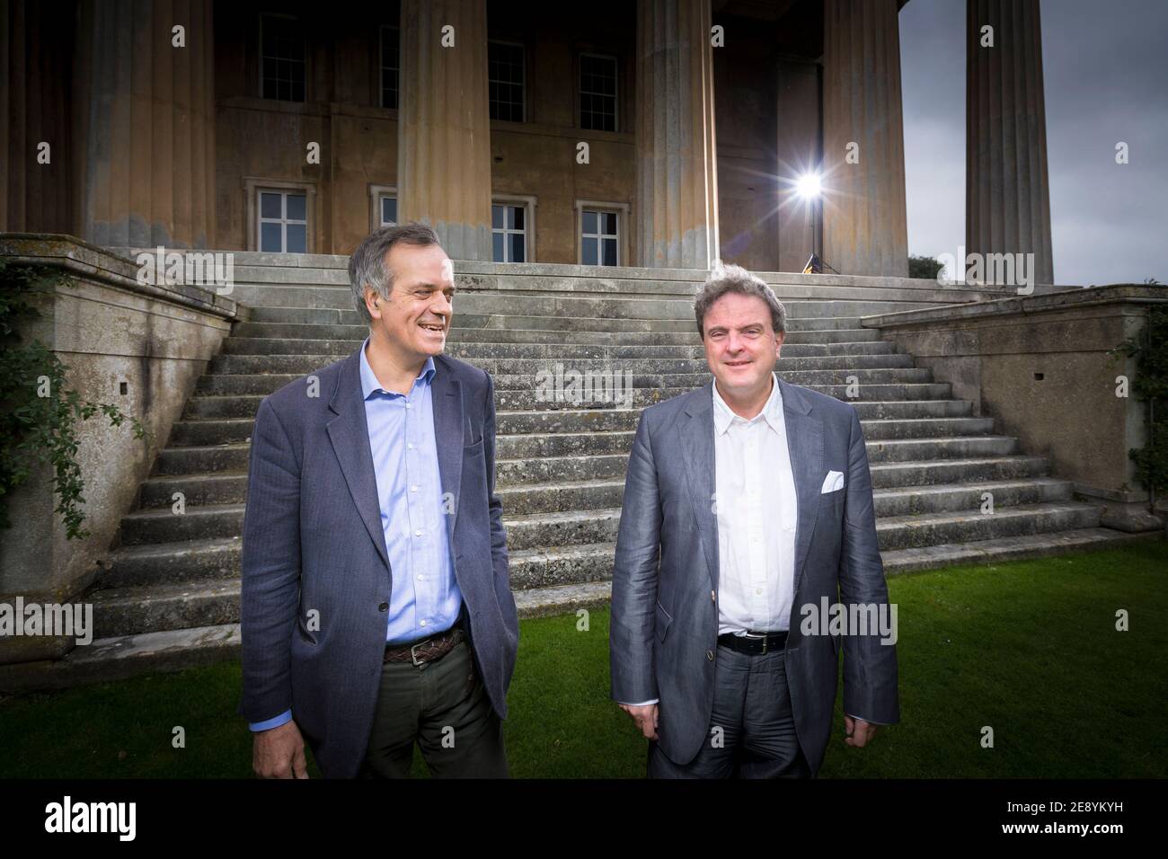 Mark Baring (left), son of Lord Ashburton and Michael Chance, Artistic ...