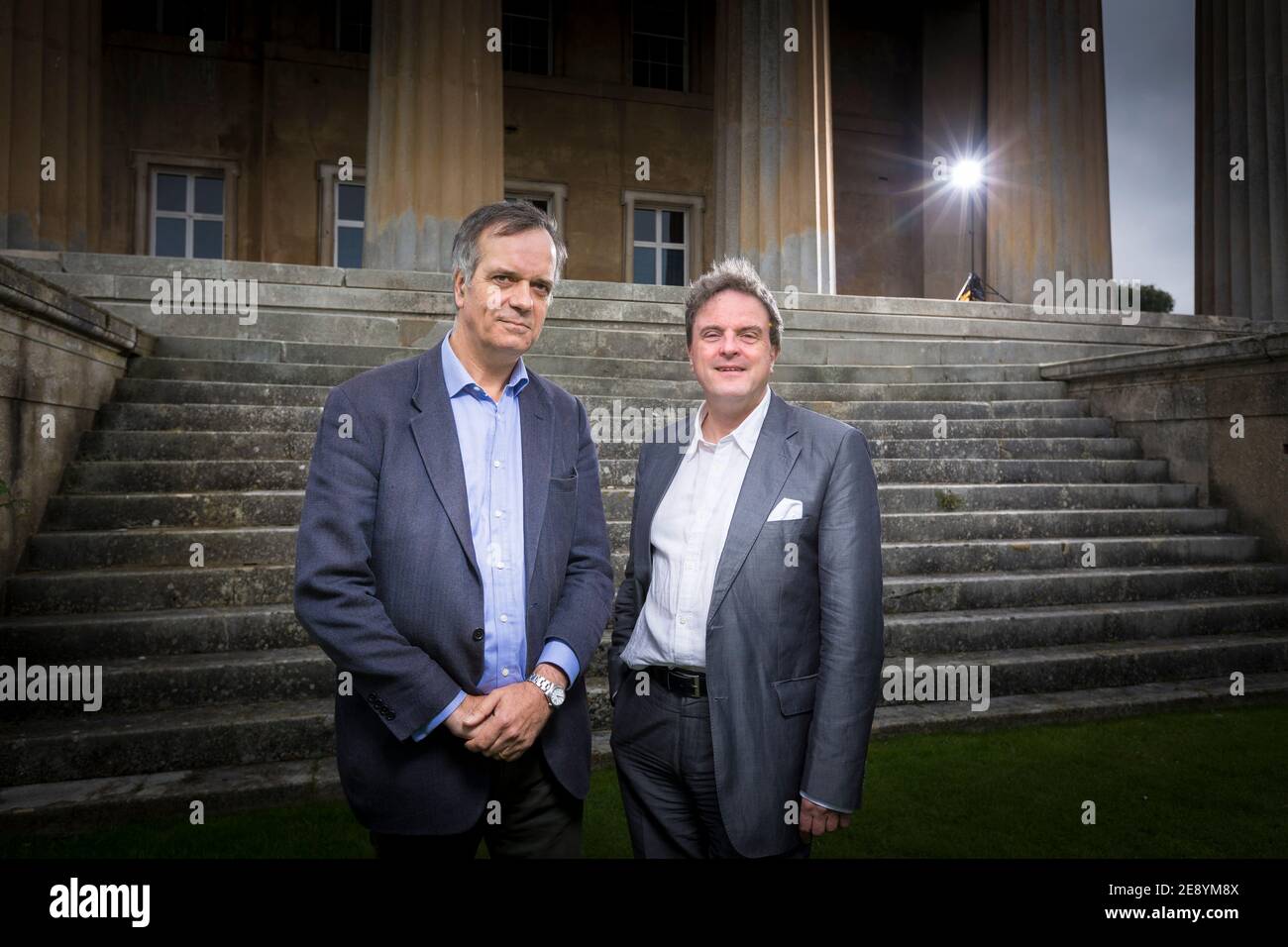 Mark Baring (left), son of Lord Ashburton and Michael Chance, Artistic ...