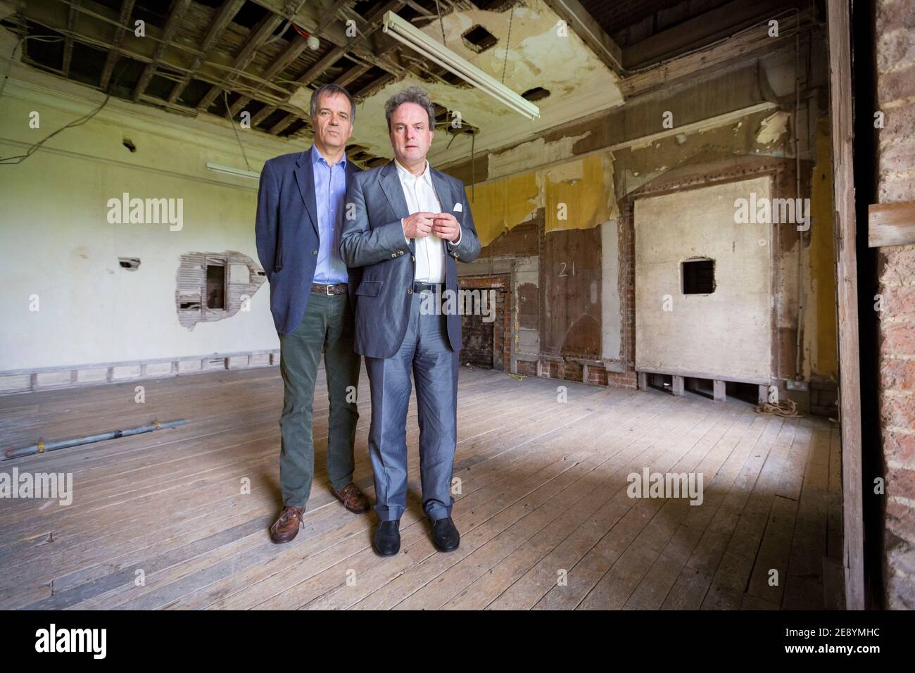 Mark Baring (left), son of Lord Ashburton and Michael Chance, Artistic ...
