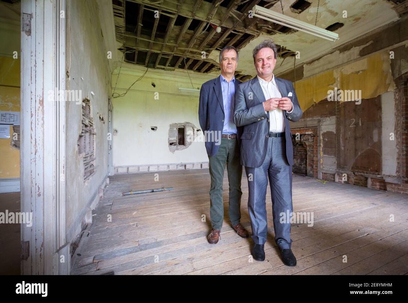 Mark Baring (left), son of Lord Ashburton and Michael Chance, Artistic ...
