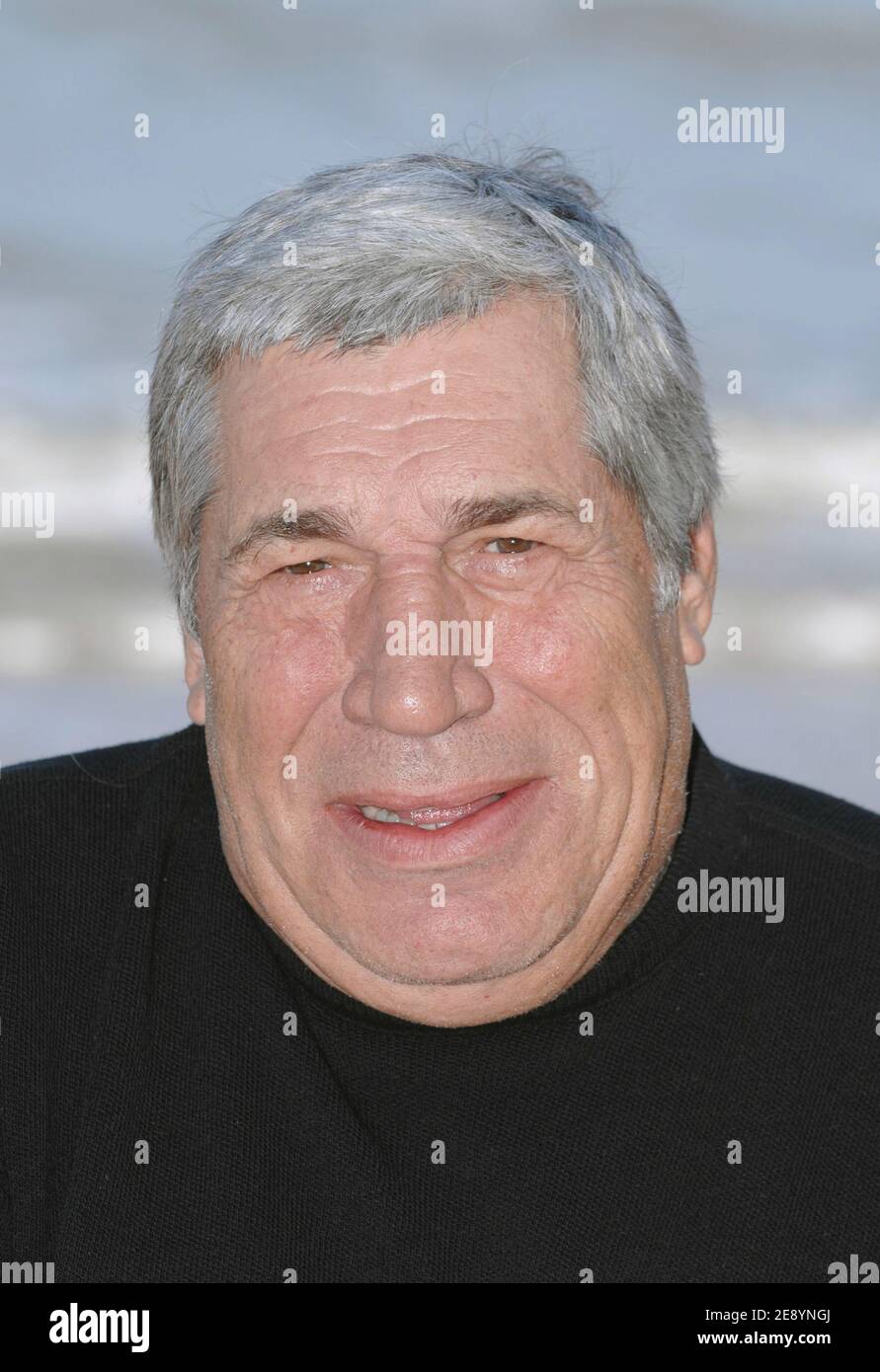 Jean-Pierre Castaldi poses for pictures during a photocall at the 14th ...