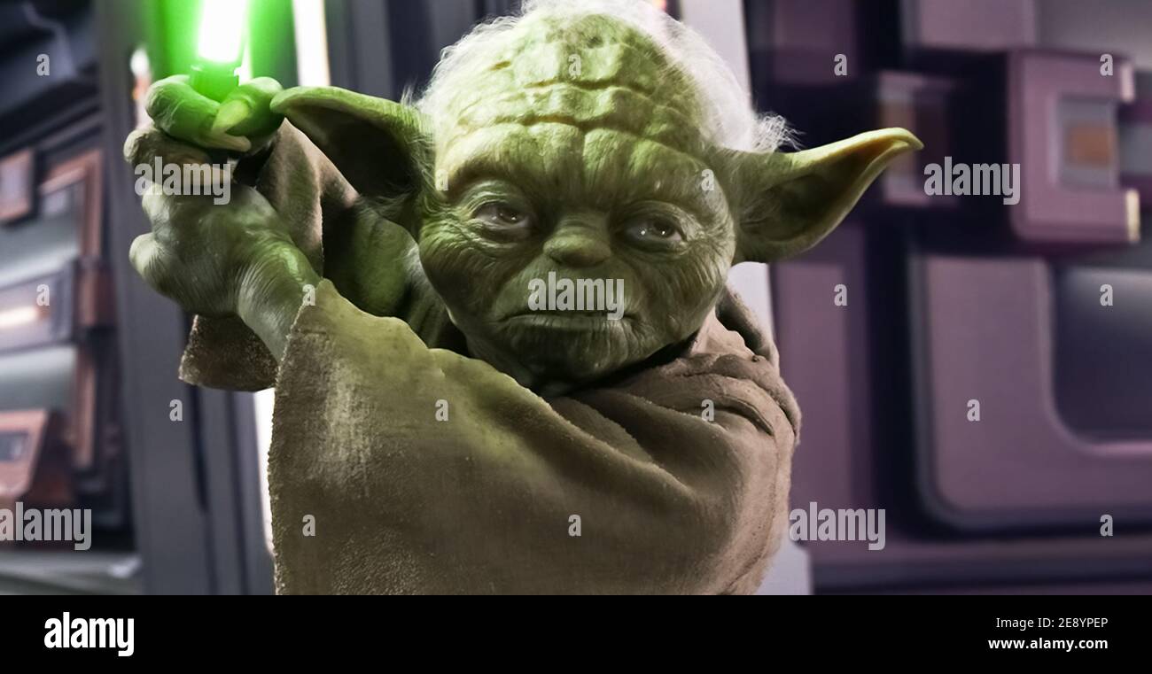 USA. Yoda in a scene from the (C)Twentieth Century Fox movie: Star Wars ...