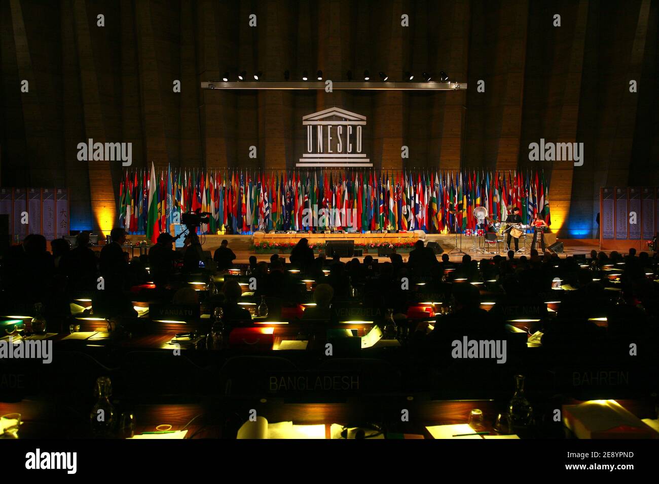 34th Session of UNESCO's General Conference at the UNESCO in Paris ...