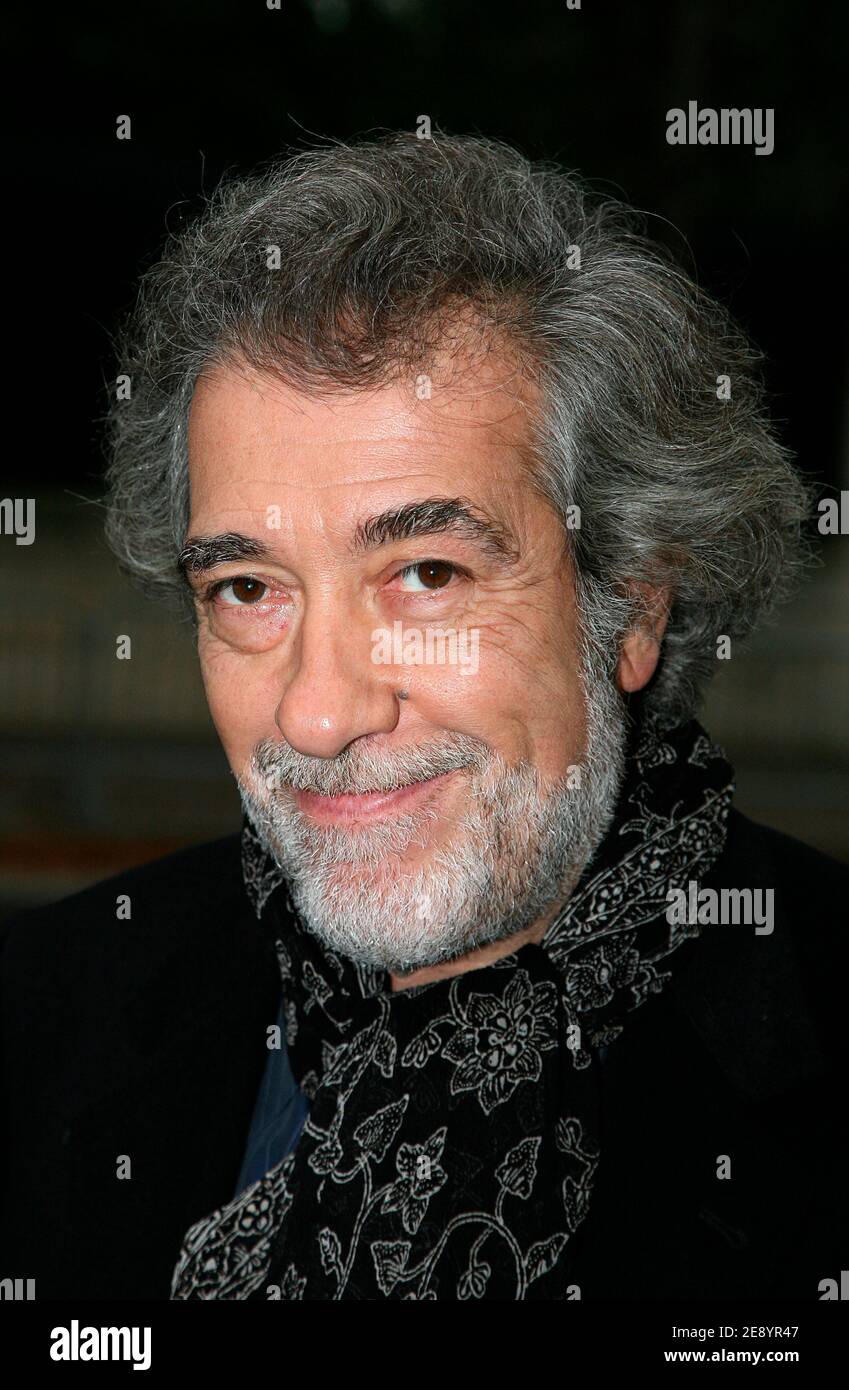 EXCLUSIVE. Director Marc Esposito leaves the taping of French TV ...
