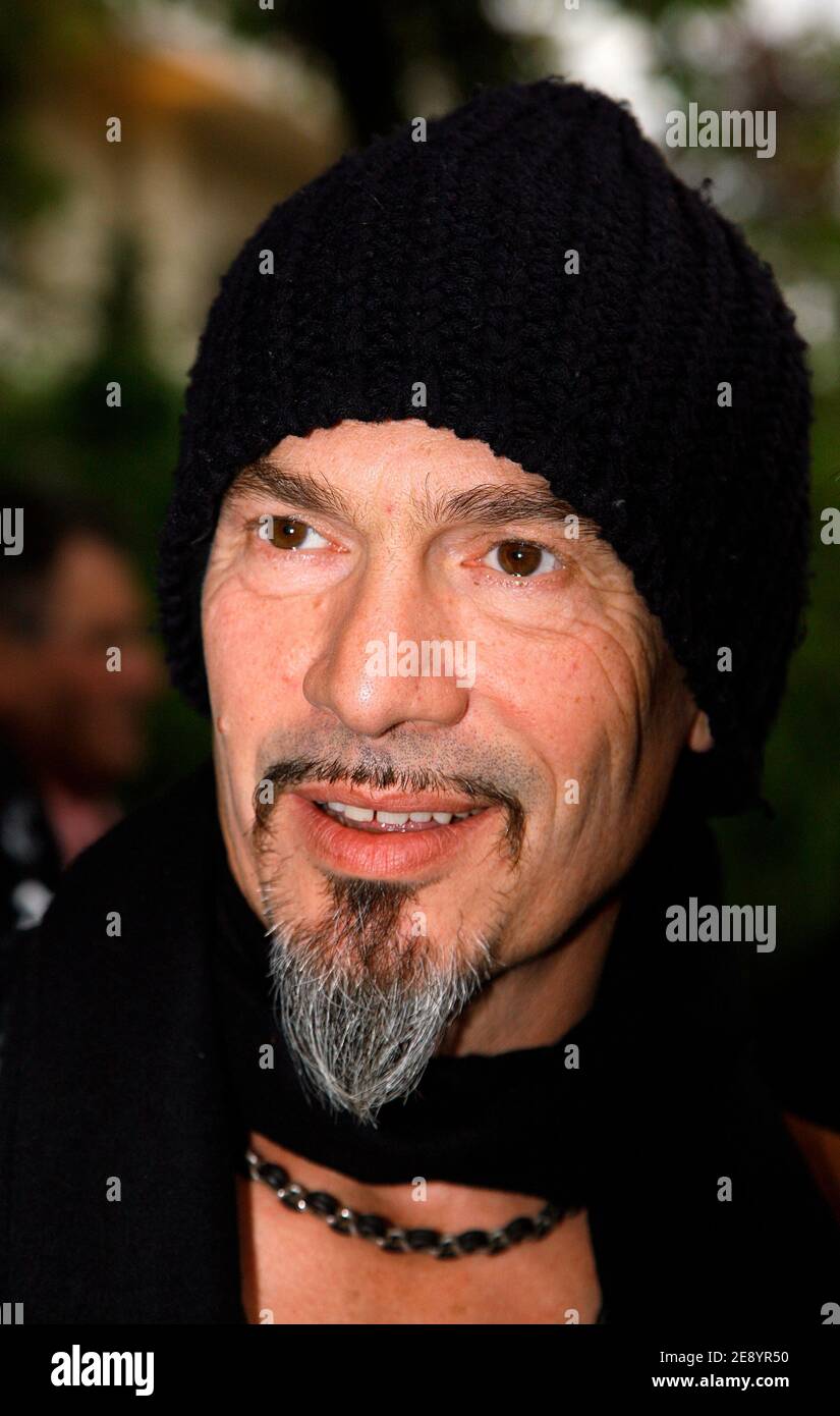 EXCLUSIVE. Singer Florent Pagny leaves the taping of French TV program ...