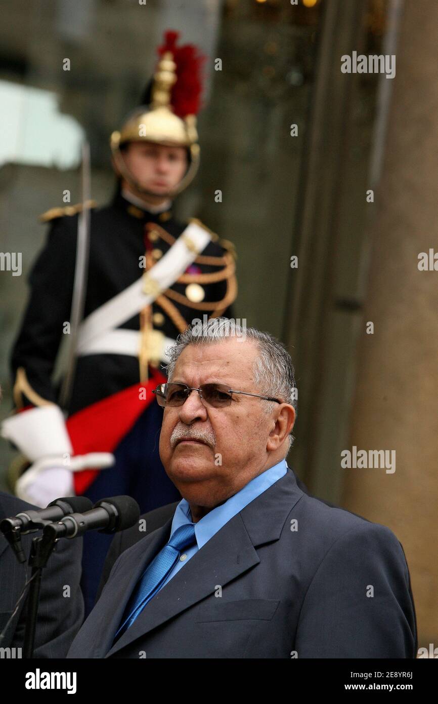 Jalal talabani hi-res stock photography and images - Alamy