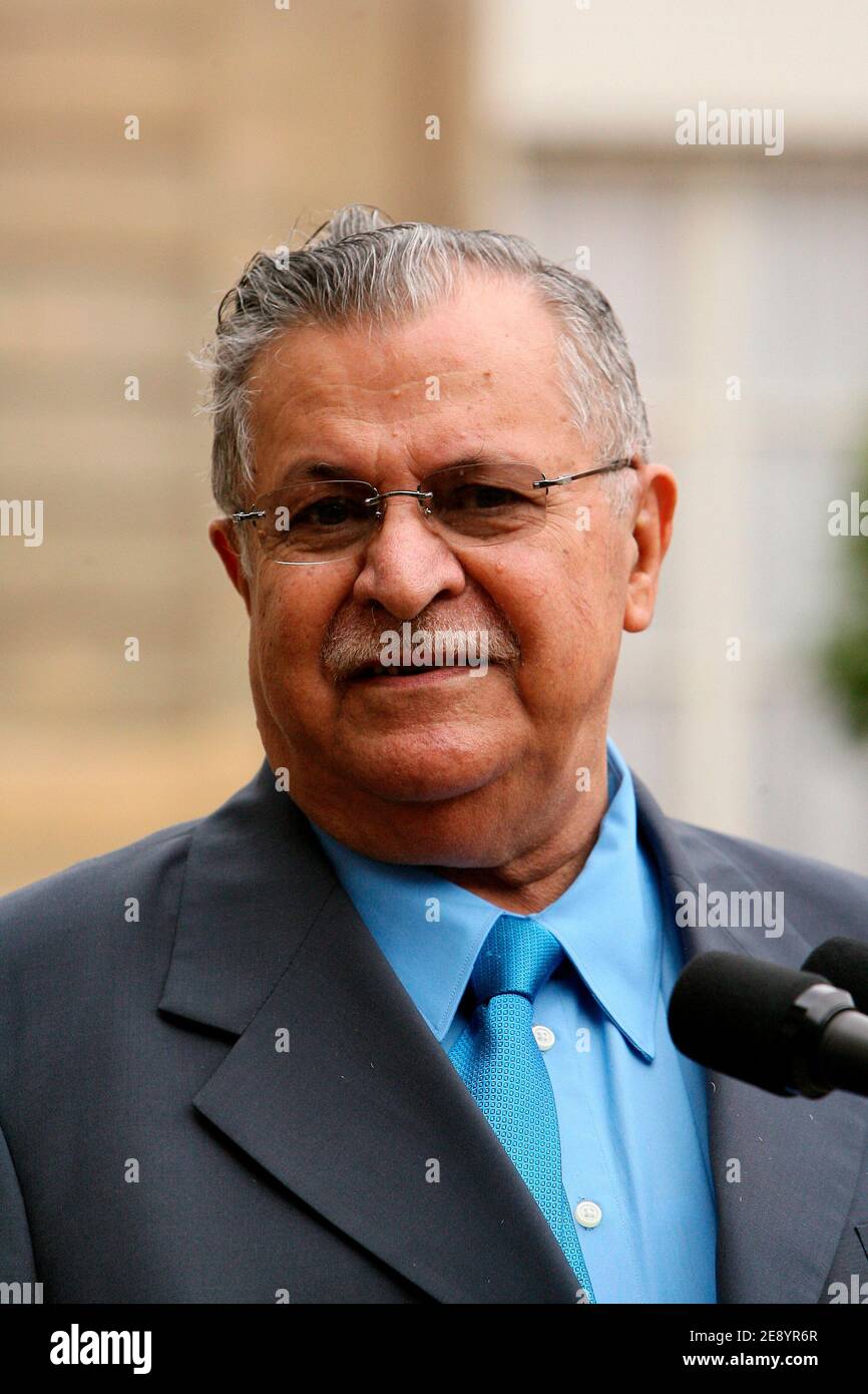 President jalal talabani hi-res stock photography and images - Alamy