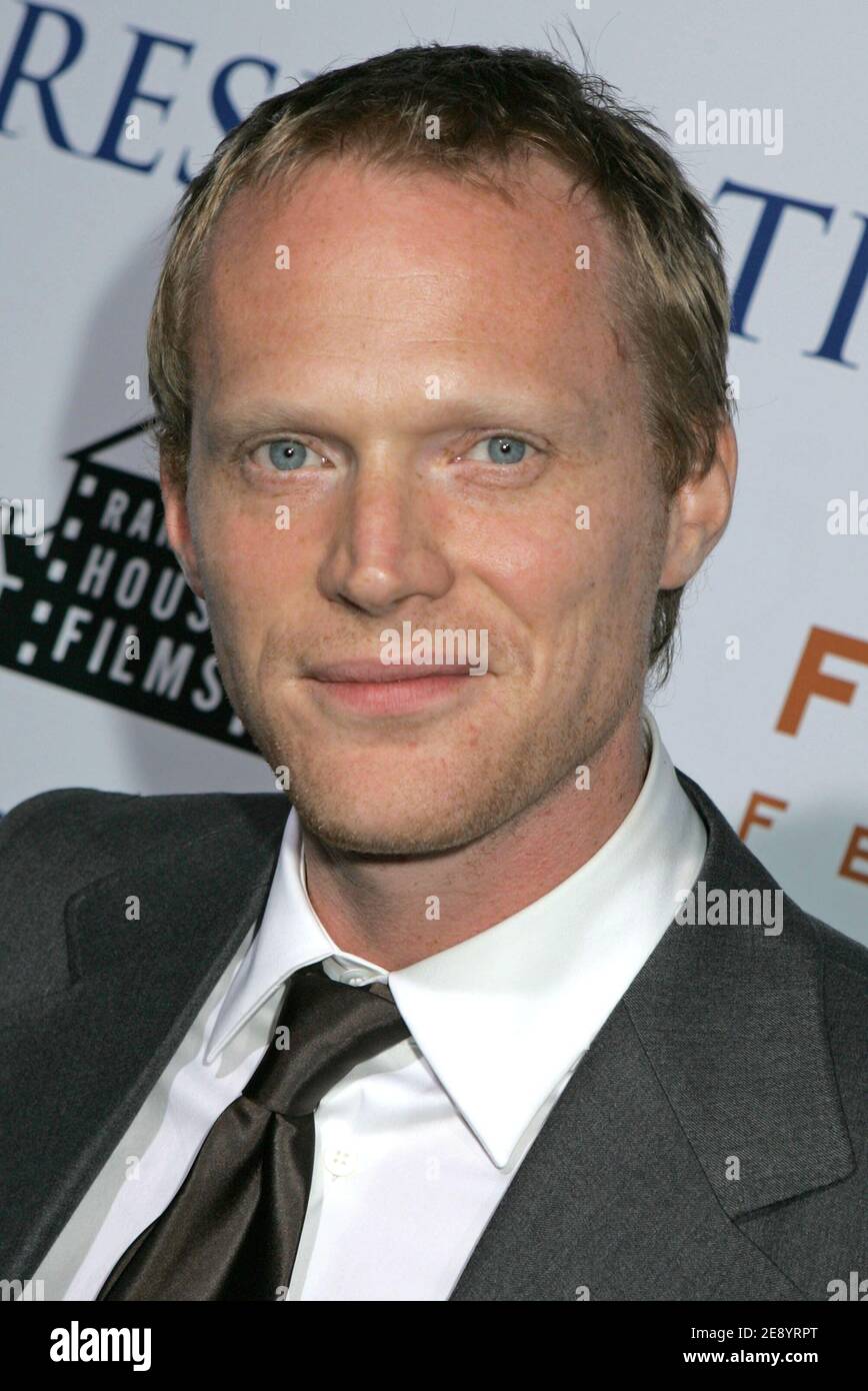 Paul Bettany arriving for the premiere of 'Reservation Road,' held at ...
