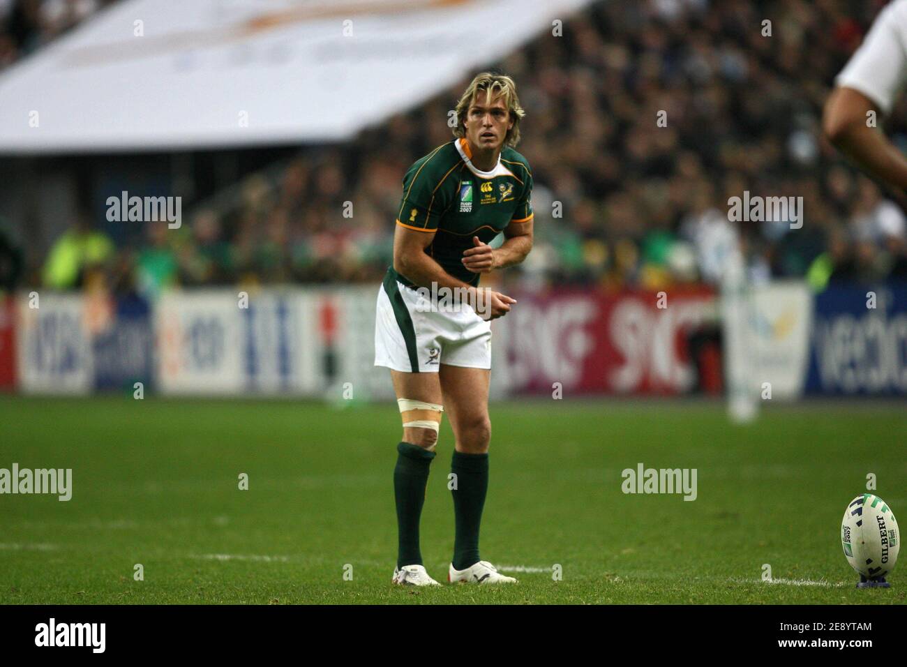 South Africa's Percy Montgomery during the IRB Rugby World Cup 2007 ...