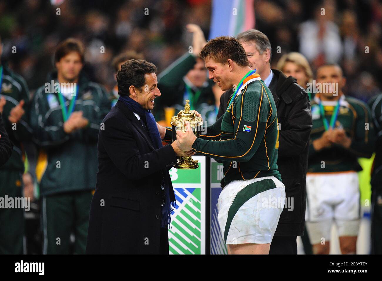John smit rugby south africa hi-res stock photography and images - Alamy