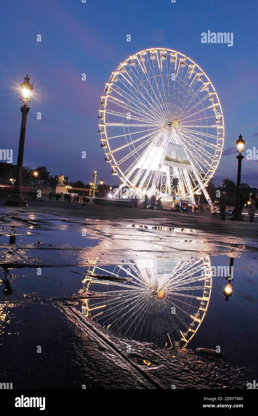 Illustration of Place de la Concorde in Paris, France on October 18 ...