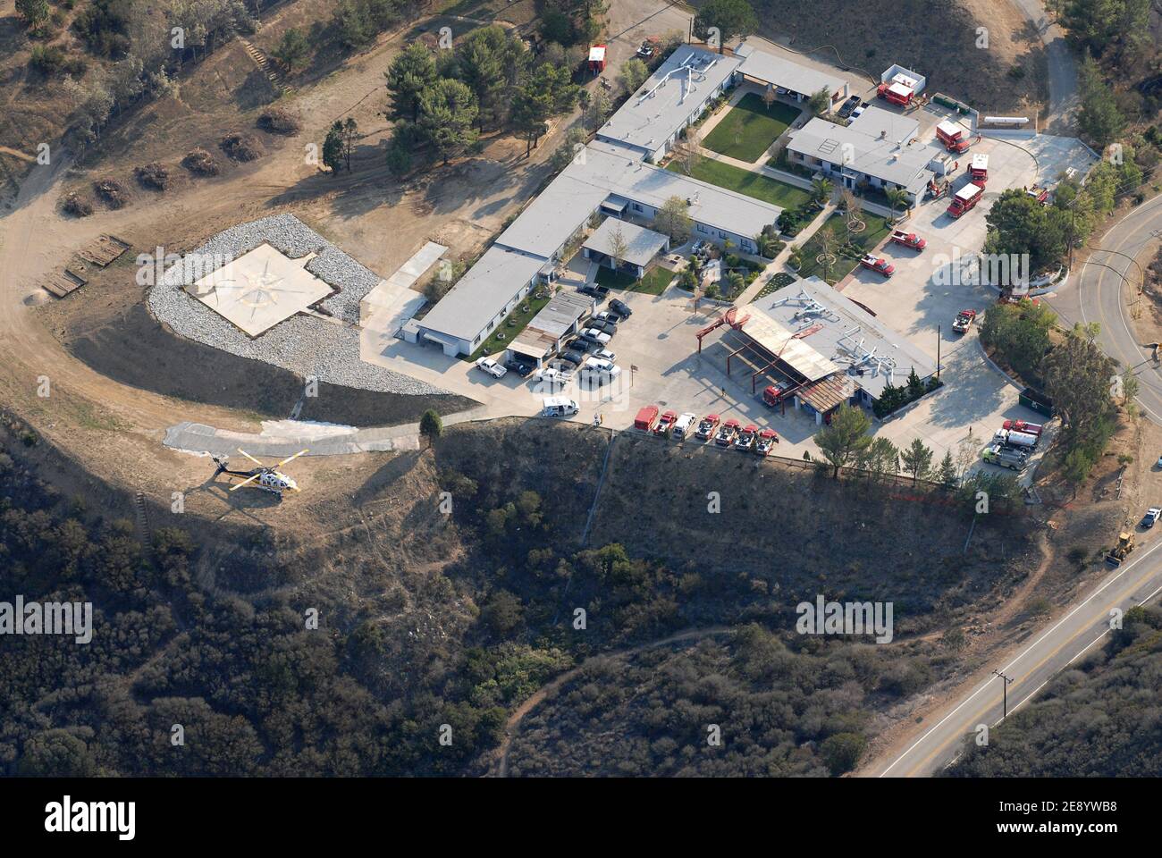 Wildfire Aftermath in Malibu and Los Angeles area. Los Angeles, CA, USA ...
