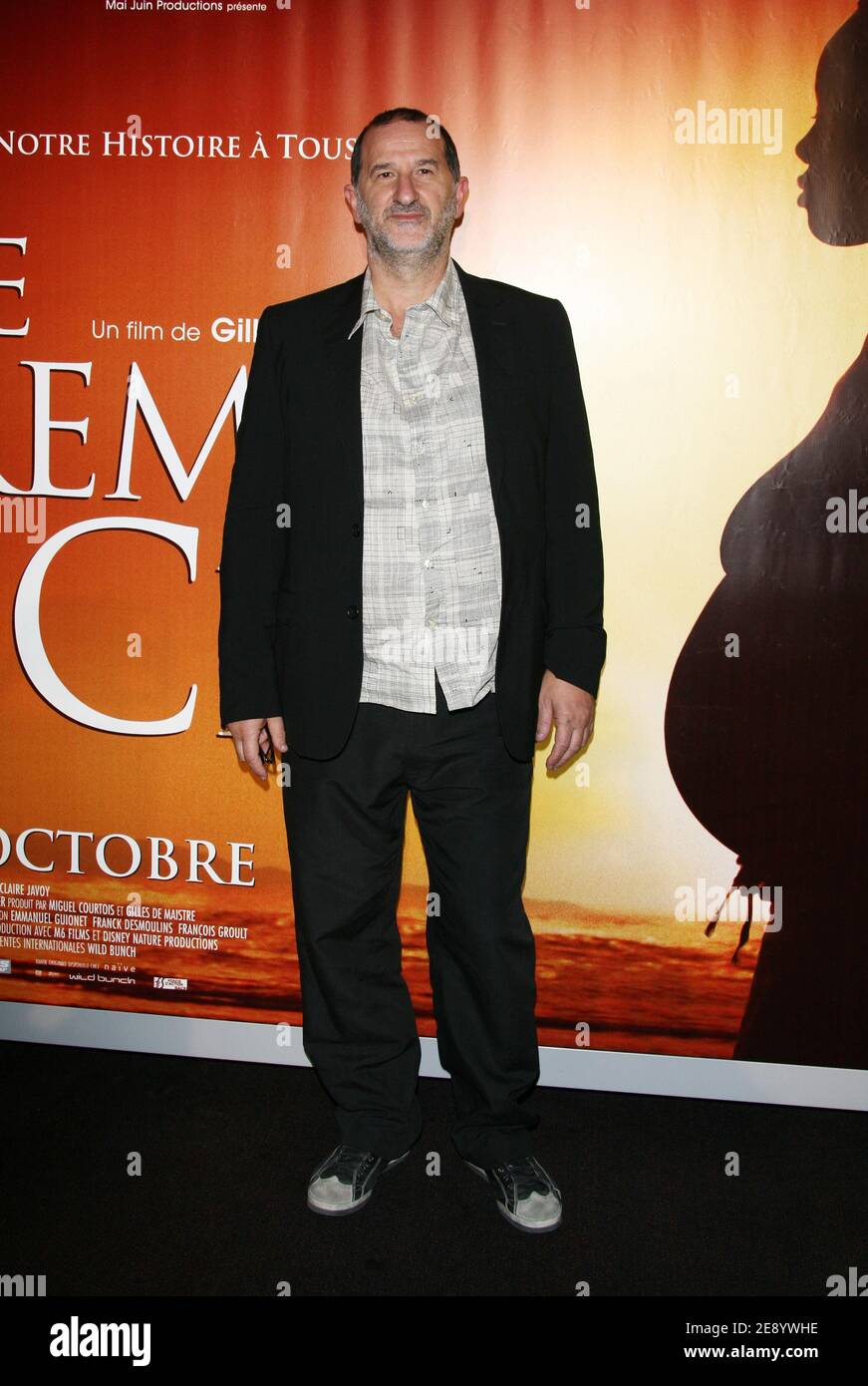 Composer Armand Amar attends the Premiere of Le Premier Cri held at the ...