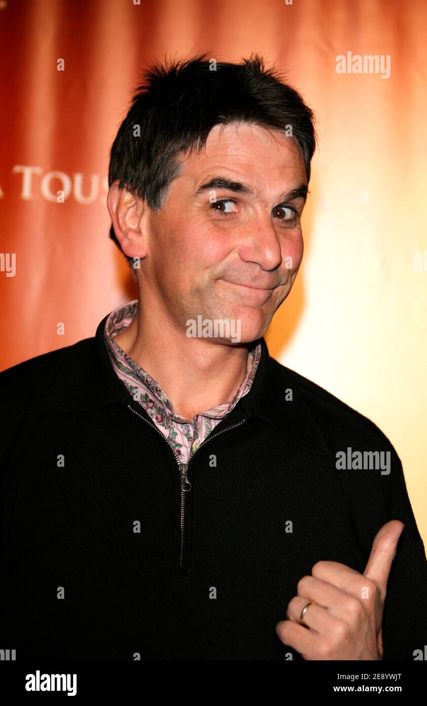 French TV presenter Tex attends the Premiere of Le Premier Cri held at ...