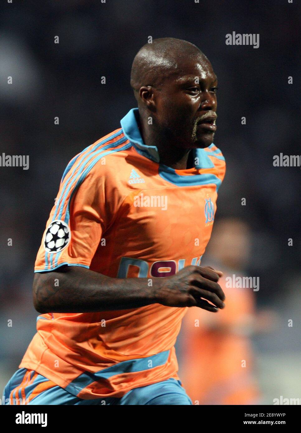 OM's Djibril Cisse during the UEFA Champions league, Group A, Olympique ...