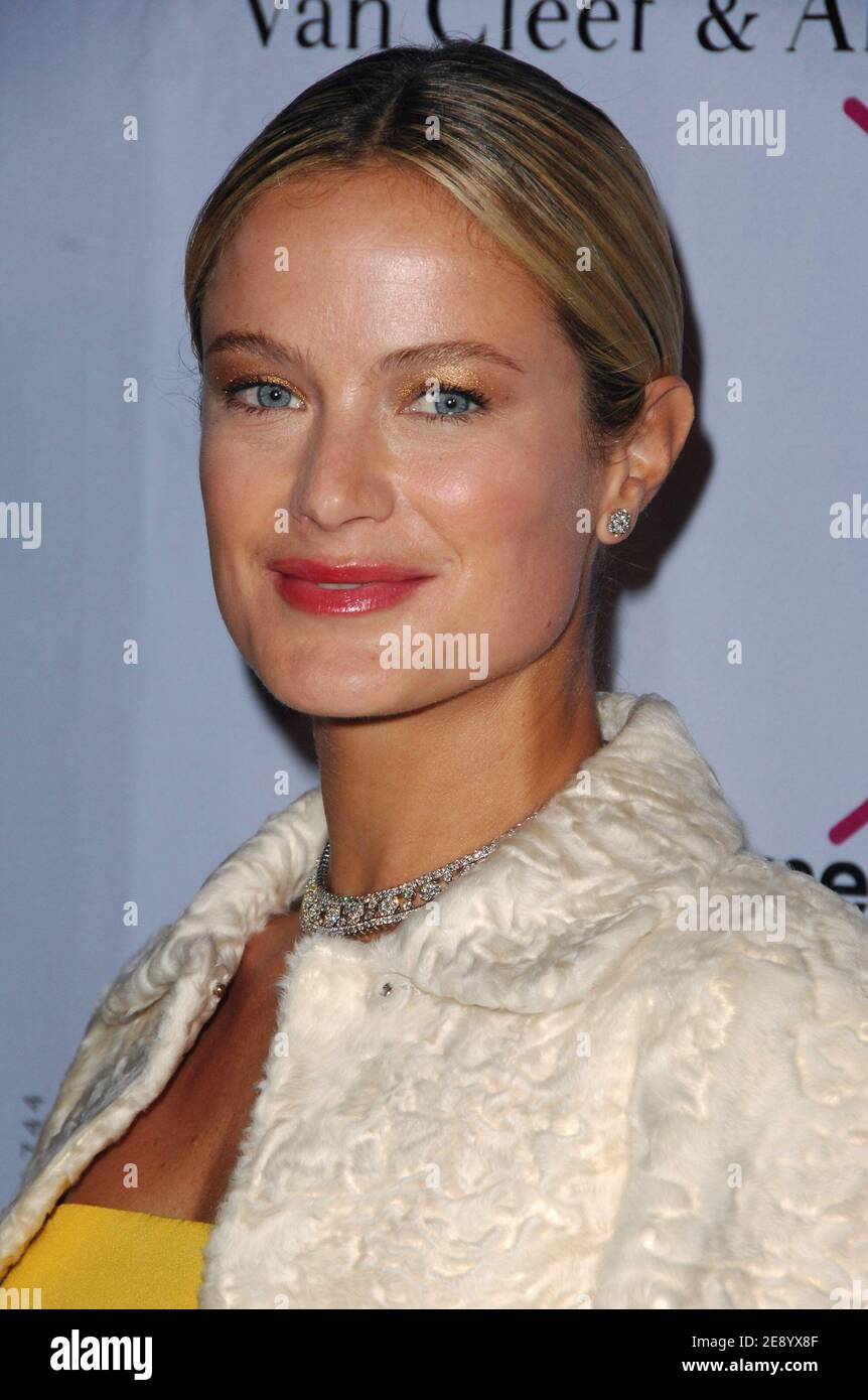 Model Carolyn Murphy poses as she arrives for the Princess Grace ...