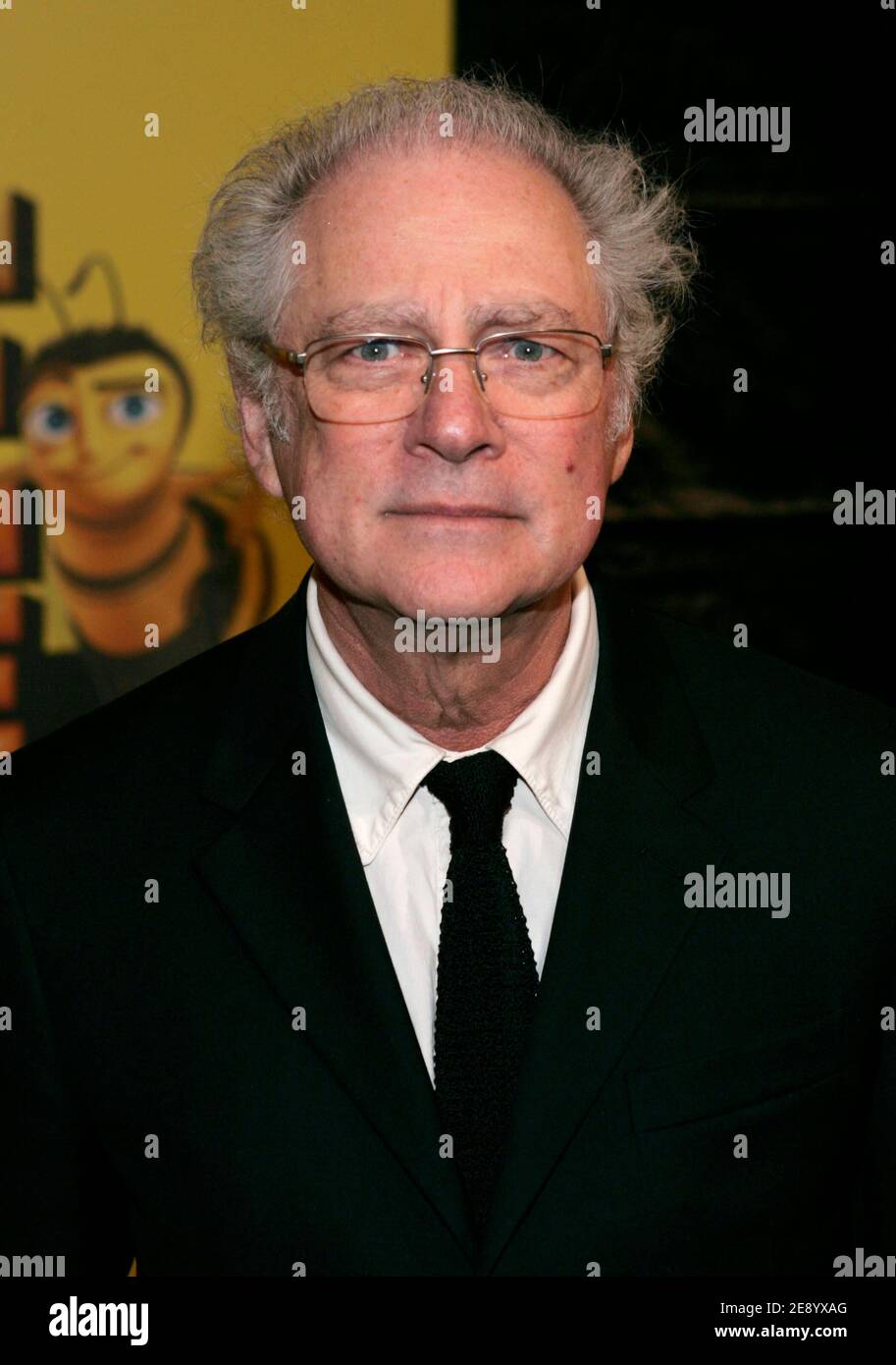 Director Barry Levinson poses at the 'Black and Yellow Bee Movie ...