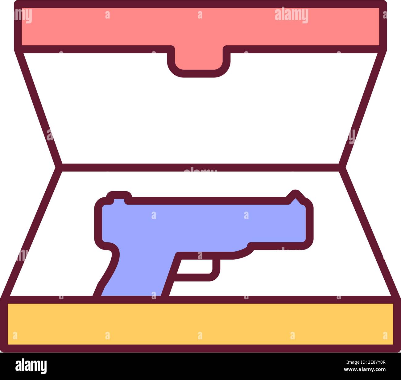 Collectible gun RGB color icon Stock Vector Image & Art - Alamy