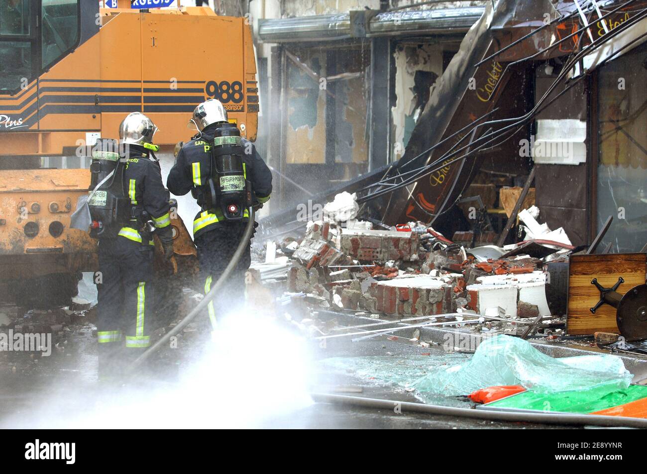 A gas explosion injured more than 40 people, including 10 seriously, in ...