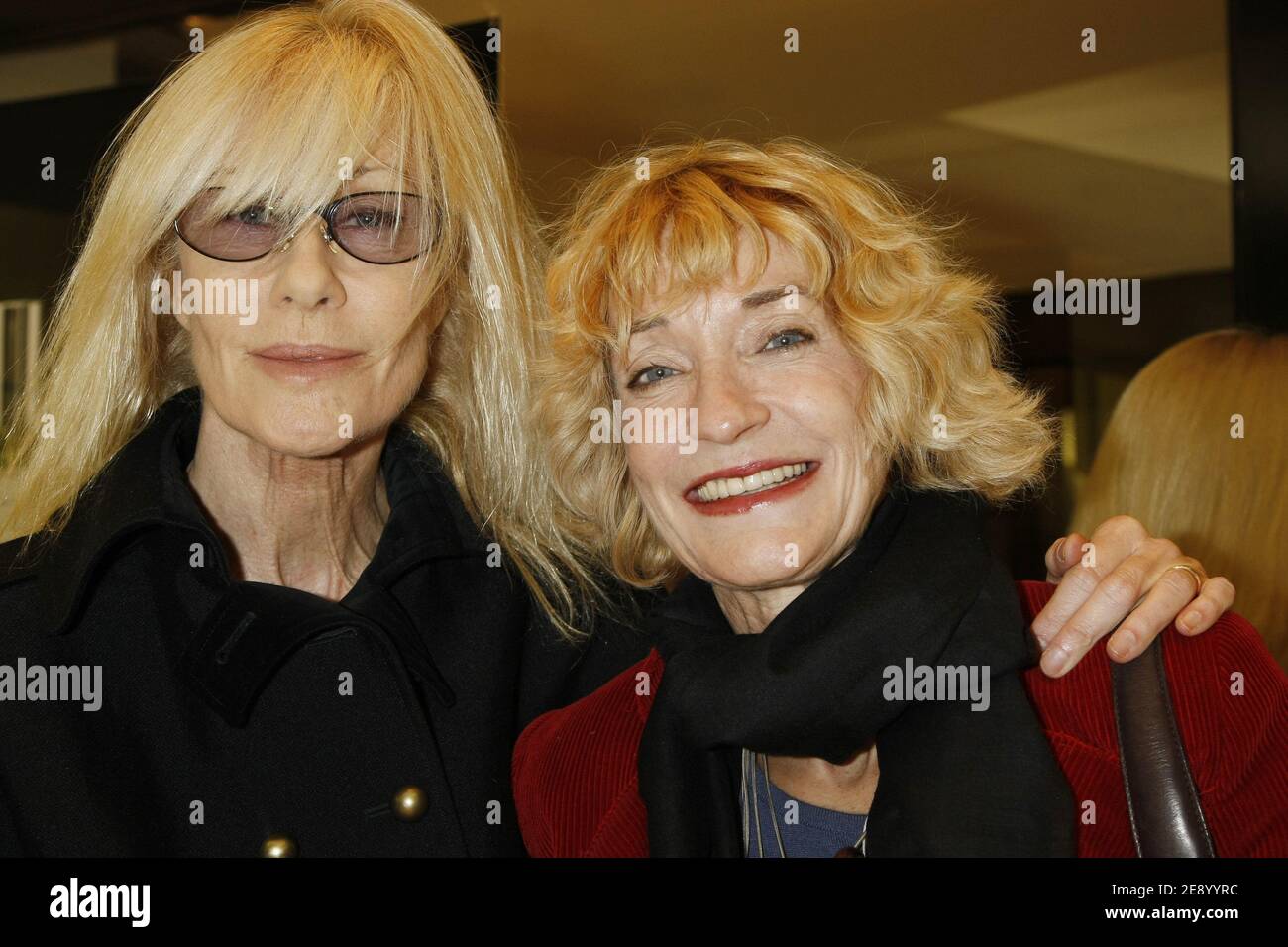 Loulou de la falaise and betty catroux hi-res stock photography and ...