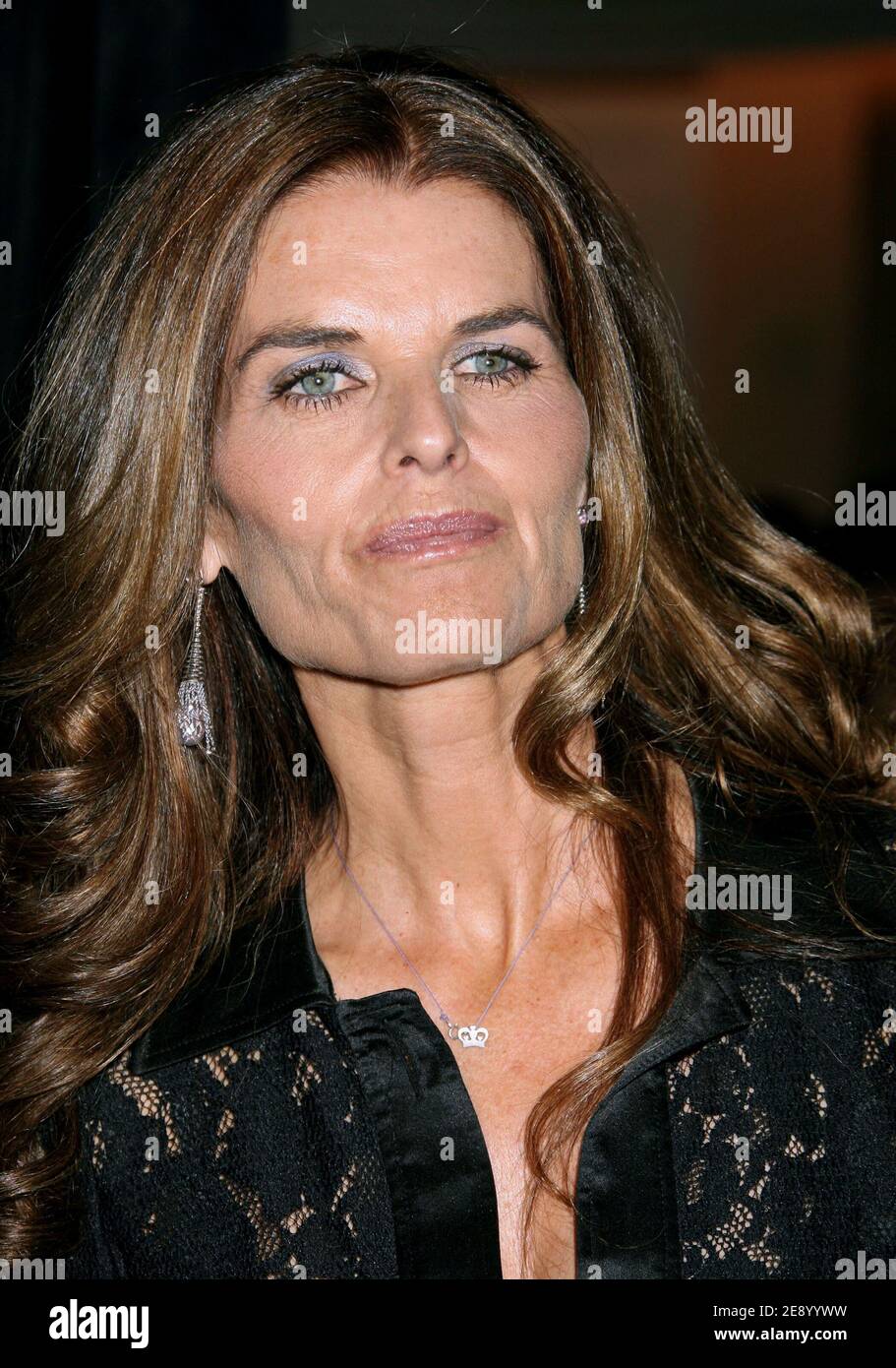 Maria Shriver arrives at The International Women's Media Foundation's ...