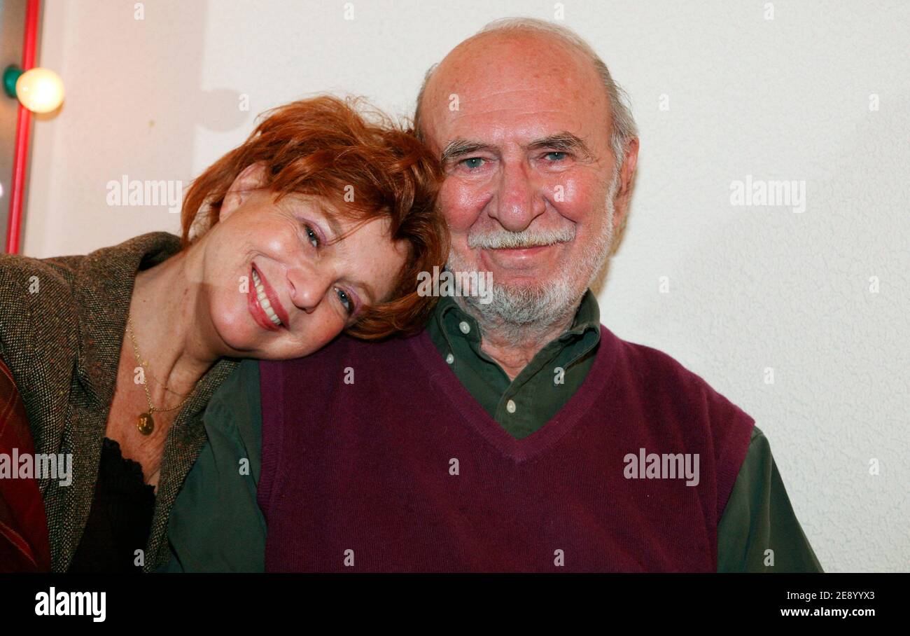 EXCLUSIVE - Actor Jean-Pierre Marielle and his wife actress Agathe ...