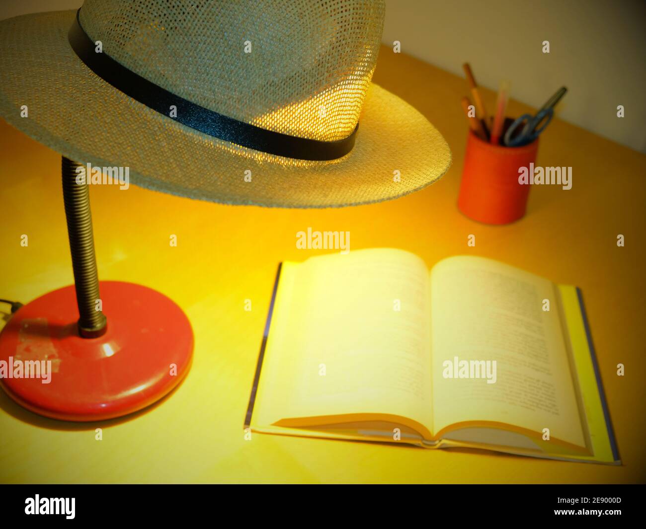 Open book resting hi-res stock photography and images - Alamy